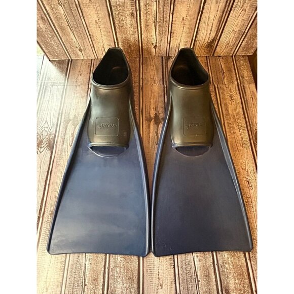 Finis | Swim | Finis Long Floating Swim Fins Navy Blue Black Swimming ...
